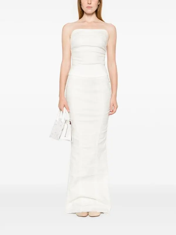 ENTIRE STUDIOS Channel Maxi Skirt - Neutrals