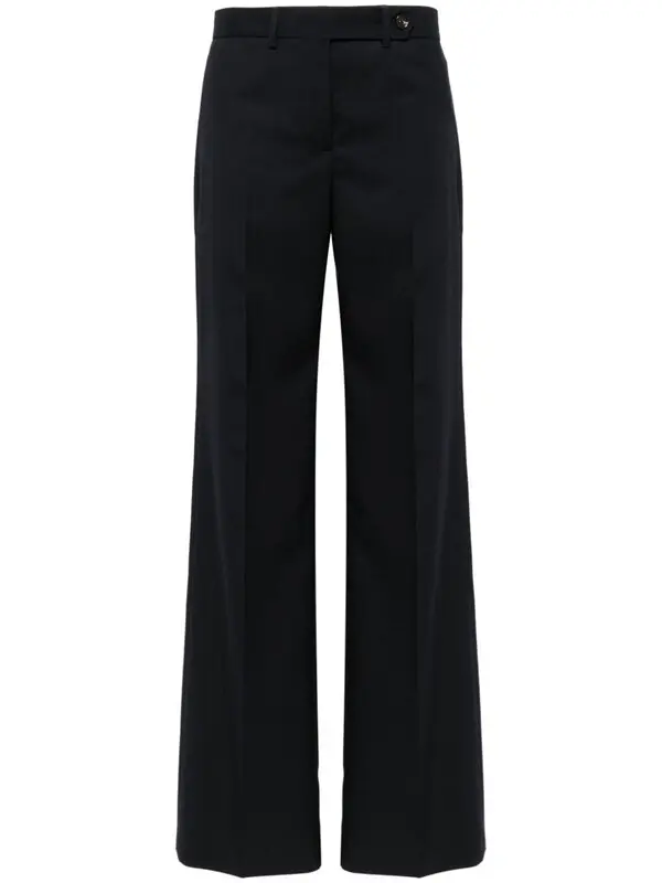 Paul Smith Pressed-crease Wool Trousers