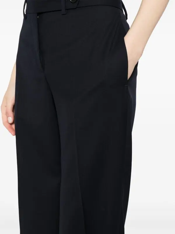 Paul Smith Pressed-crease Wool Trousers