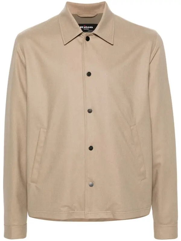 Kiton Logo-studs Jacket