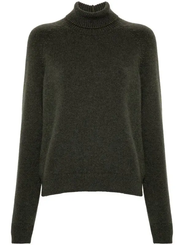 Fendi Logo-embroidered Sweater - Green