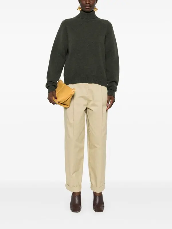 Fendi Logo-embroidered Sweater - Green