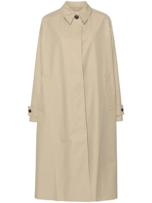 Studio Nicholson Holin Long Trench Coat - Neutrals