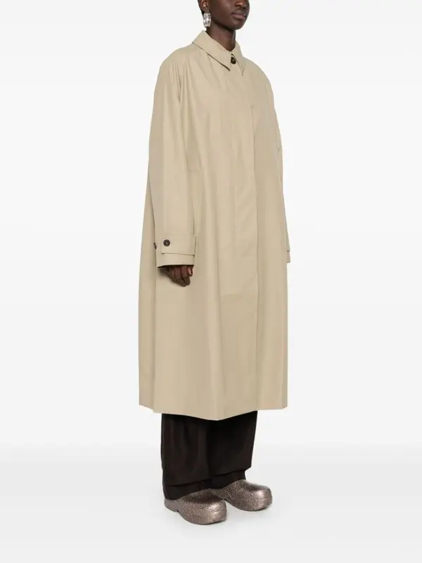 Studio Nicholson Holin Long Trench Coat - Neutrals