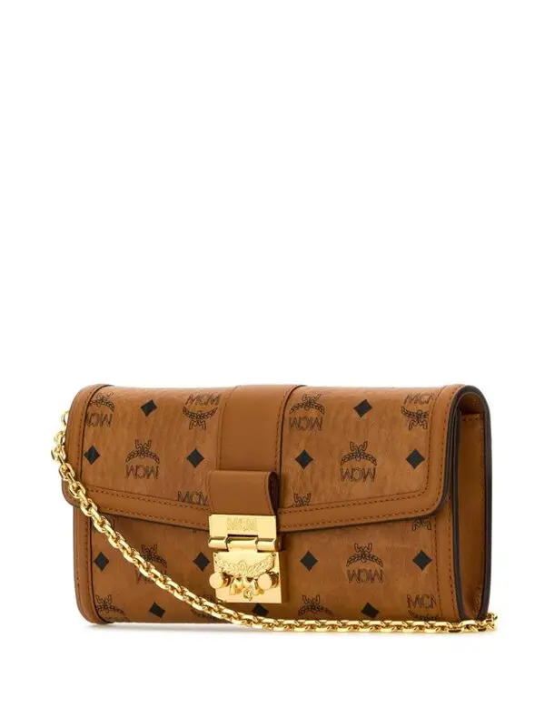 Mcm Tracy Wallet - Brown