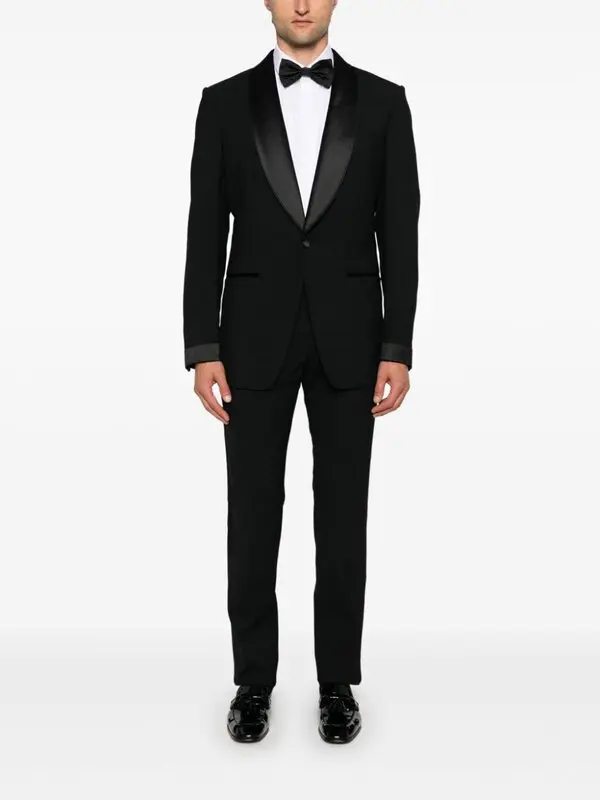 Giorgio Armani Pleated Shirt - White