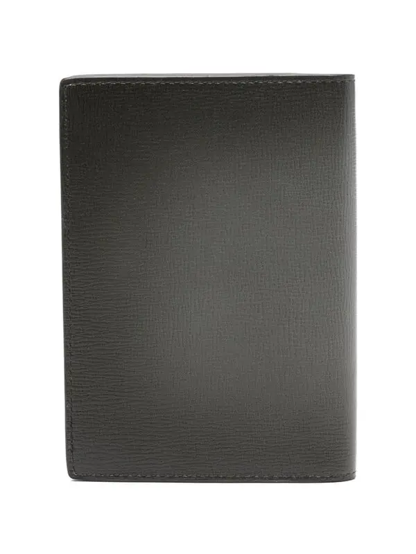 Santoni Logo-debossed Wallet - Grey