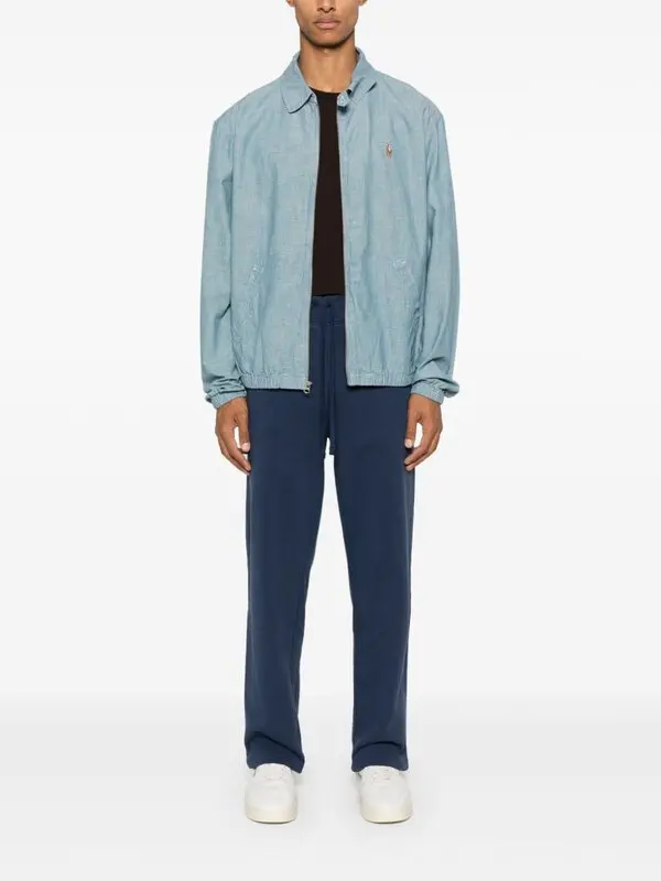 Polo Ralph Lauren Polo Pony-embroidered Track Trousers - Blue
