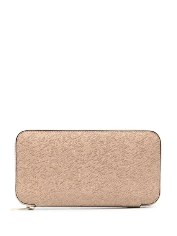 VALEXTRA 10cc Wallet - Neutrals