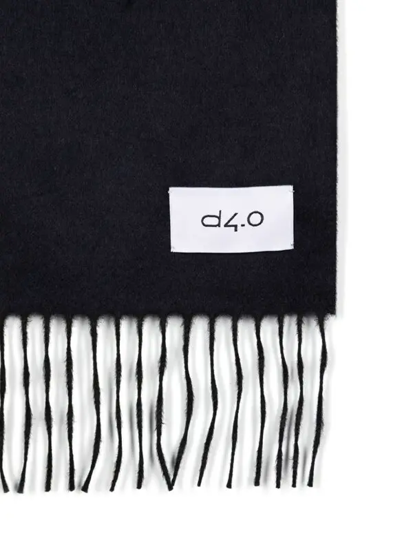 D4.0 Logo-patch Scarf - Blue