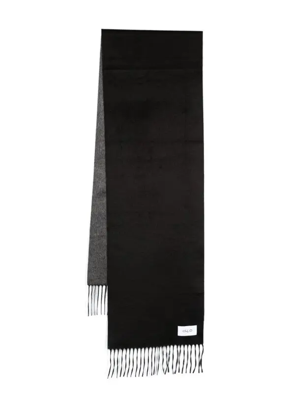 D4.0 Logo-patch Scarf - Black