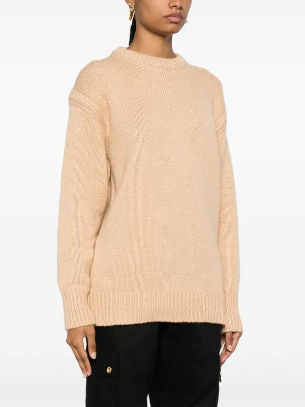 Chloé Crew-neck Sweater - Brown