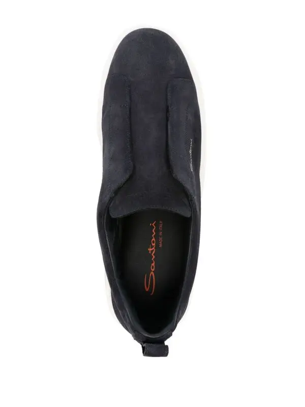Santoni Victory Slip-on Sneakers - Blue