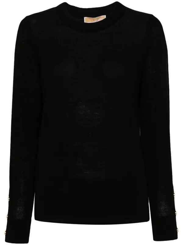 Michael Kors Merino Wool Sweater - Black