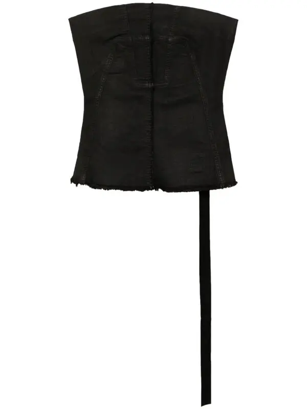 Rick Owens Bustier Top - Black