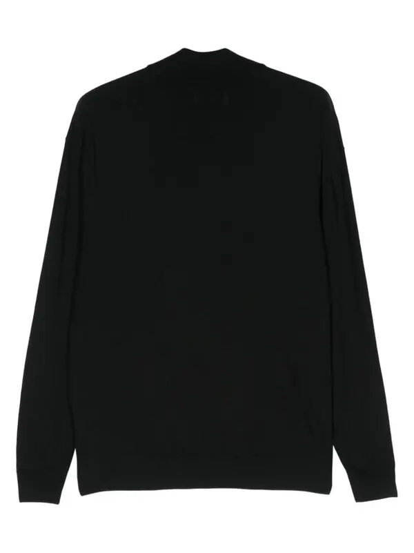 D4.0 Wool Sweater - Black