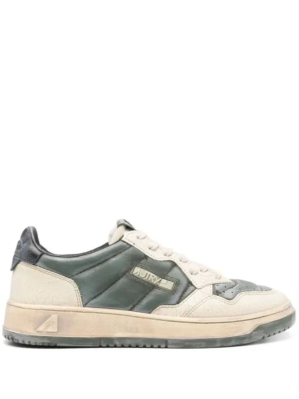 AUTRY Super Vintage Leather Sneakers