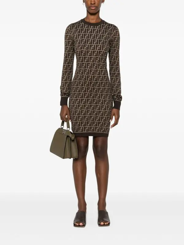 Fendi Zucca Monogram Minidress