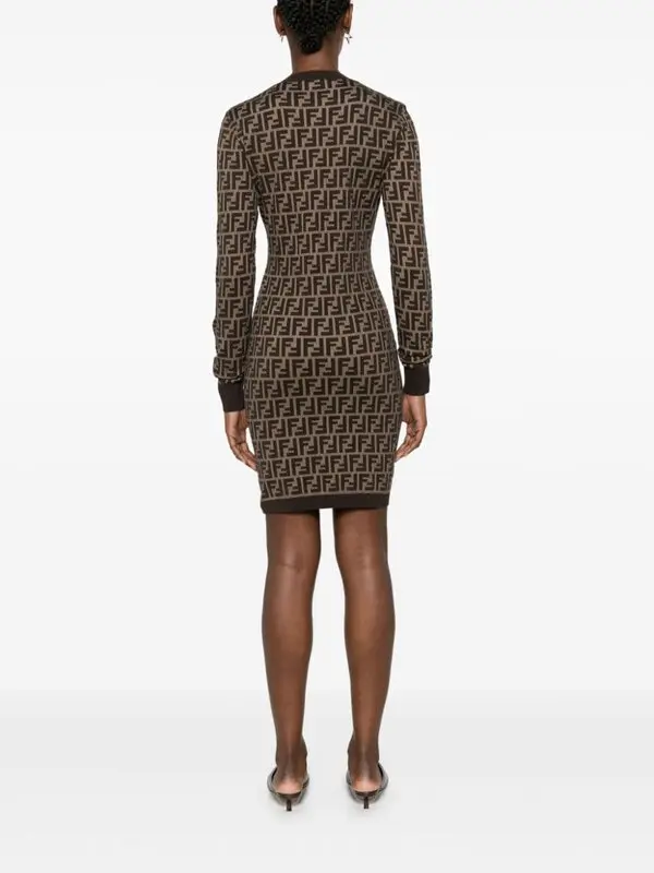 Fendi Zucca Monogram Minidress
