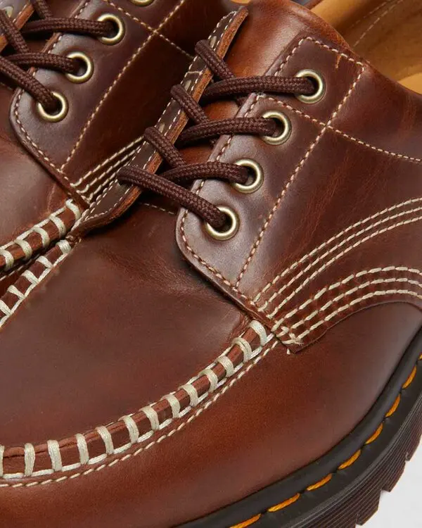 Dr. Martens Lowell Leather Shoes - Tan