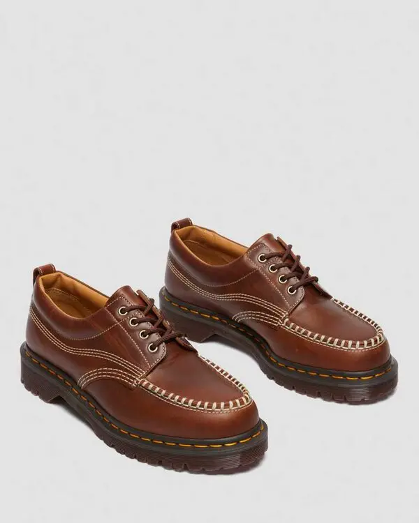 Dr. Martens Lowell Leather Shoes - Tan