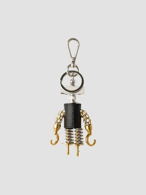 Prada Robot Saffiano Leather Bag Charm - Assorted