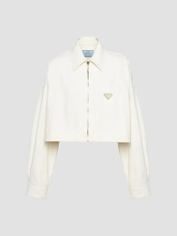 Prada Denim Blouson Jacket