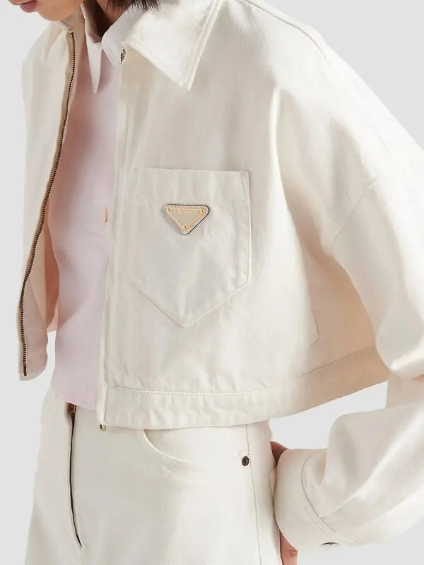 Prada Denim Blouson Jacket