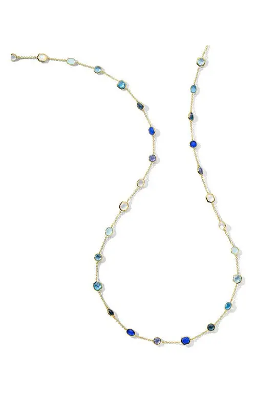 Ippolita Rock Candy Stone Long Station Necklace - Gold