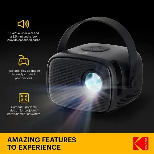 KODAK Flik X2 Mini Pico Projector