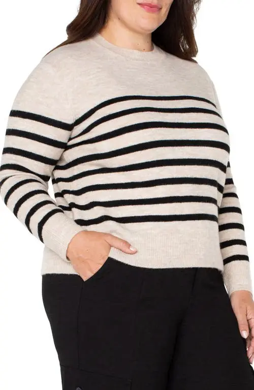 LIVERPOOL Striped Crewneck Sweater