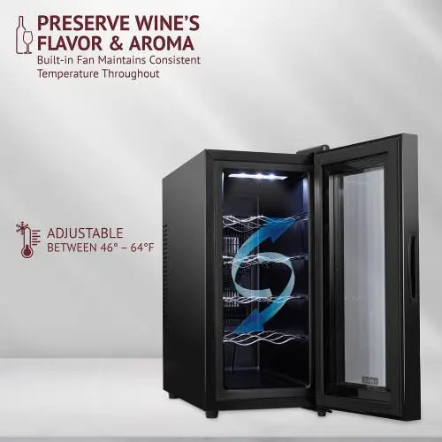 SCHMECKE 10 Bottle Thermoelectric Wine Cooler