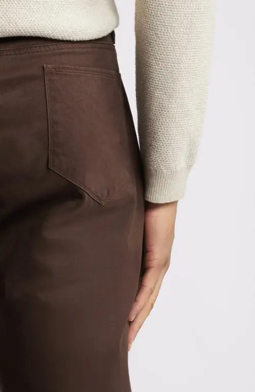 Johnston & Murphy Straight Leg Stretch Pima Cotton Pants