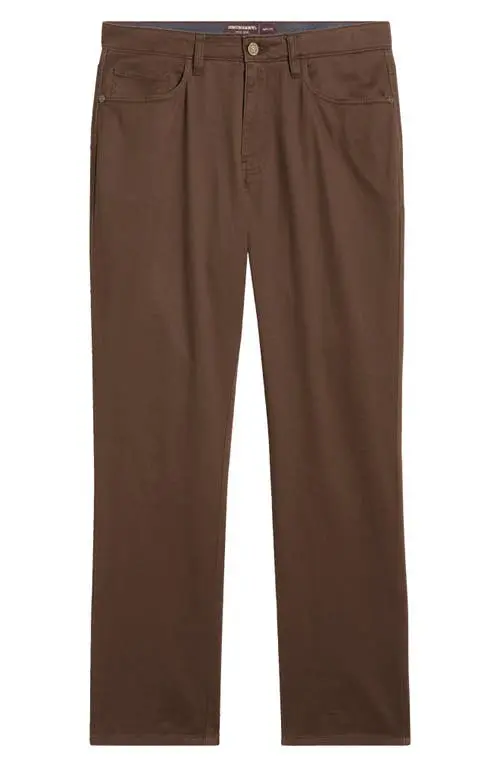Johnston & Murphy Straight Leg Stretch Pima Cotton Pants