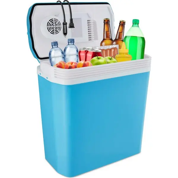 IVATION 24l Electric Cooler/warmer - Aqua Blue