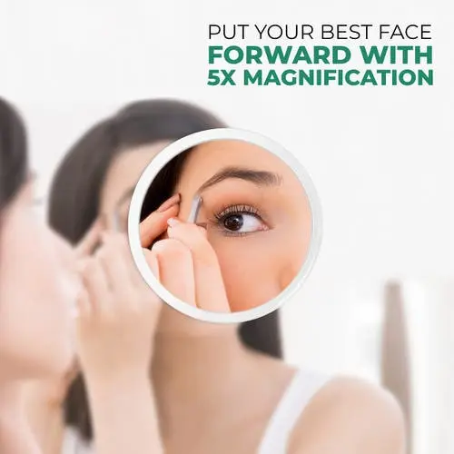 JUMBL 5x Magnifying Mirror