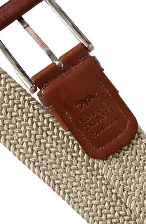 Robert Talbott Garfield Stretch Belt - Natural