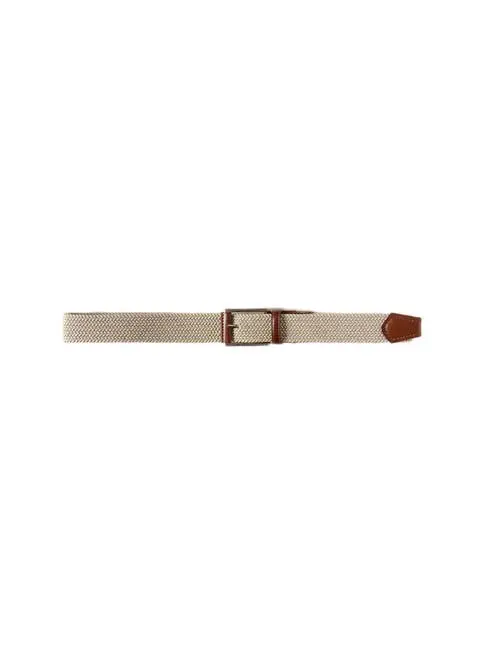Robert Talbott Garfield Stretch Belt - Natural