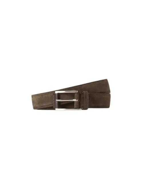 Robert Talbott Suede Lewis Belt - Green