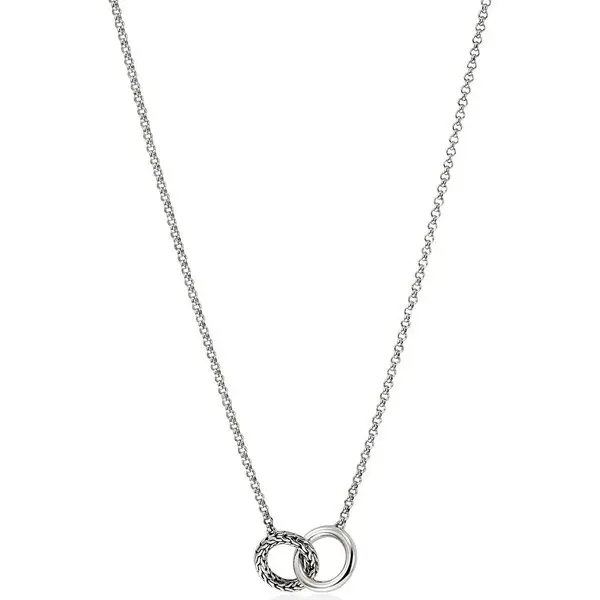 John Hardy Essential Linked Necklace - Silver