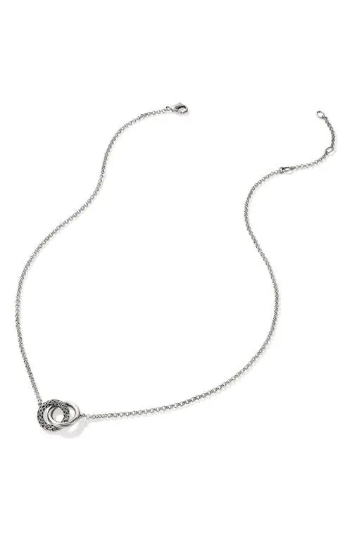 John Hardy Essential Linked Necklace - Silver