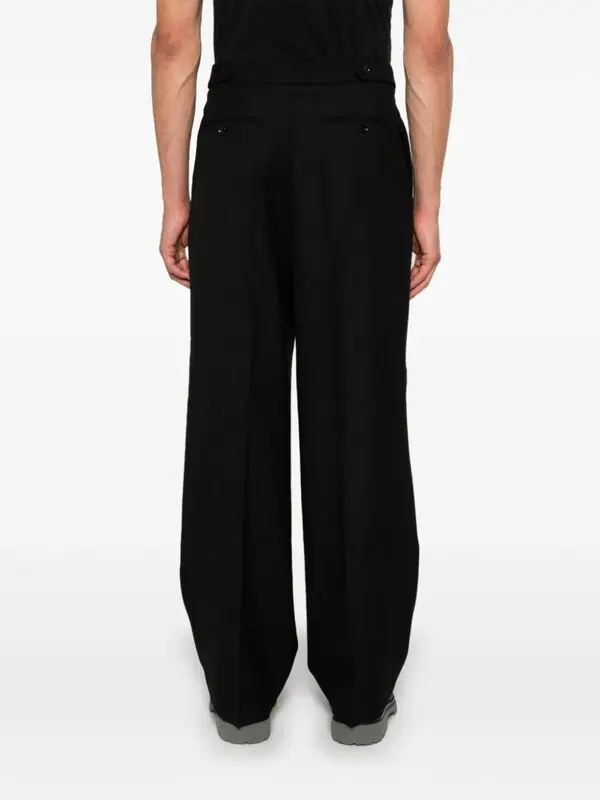 Ami Pleat-detail Trousers