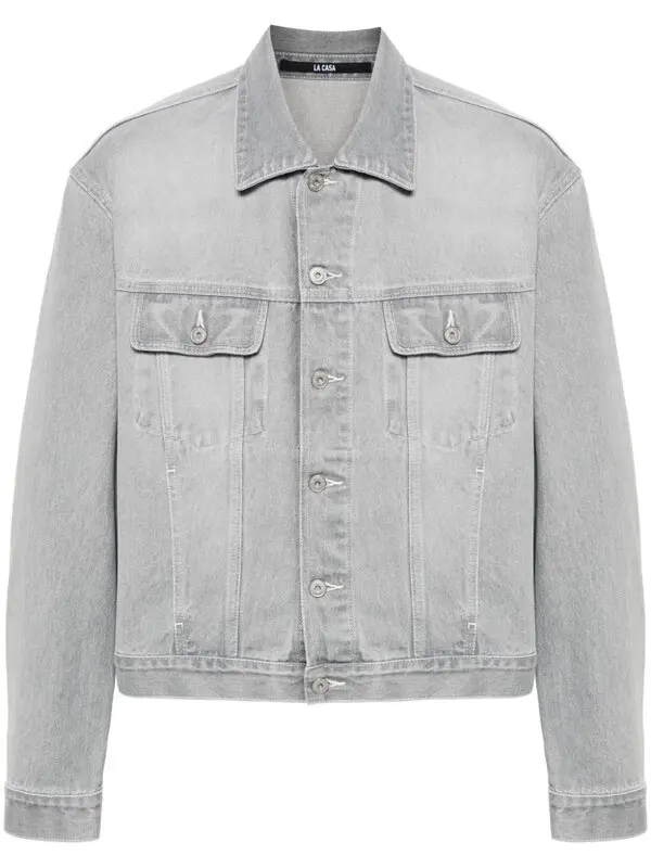 Jacquemus La Veste De-nîmes Jacket - Grey