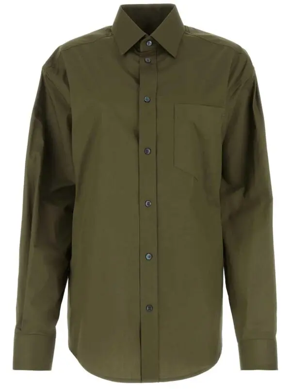 DARKPARK Anne Tailored Shirt - Green