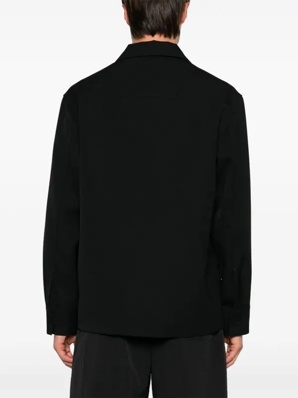 JIL SANDER Wool Gabardine Overshirt