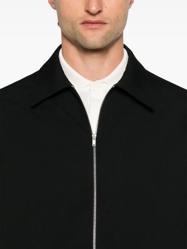 JIL SANDER Wool Gabardine Overshirt