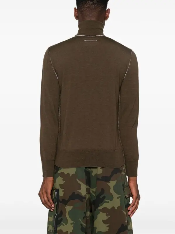 MAISON MARGIELA Raised-seam Sweater