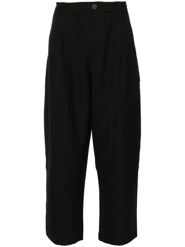 Studio Nicholson Tuck Trousers - Black