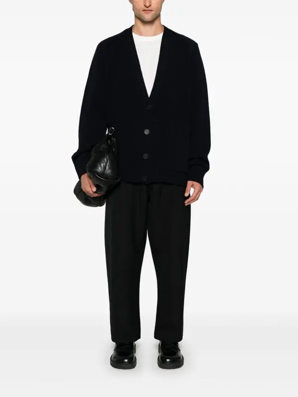 Studio Nicholson Tuck Trousers - Black