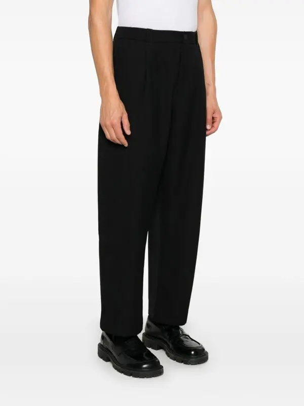 Studio Nicholson Tuck Trousers - Black